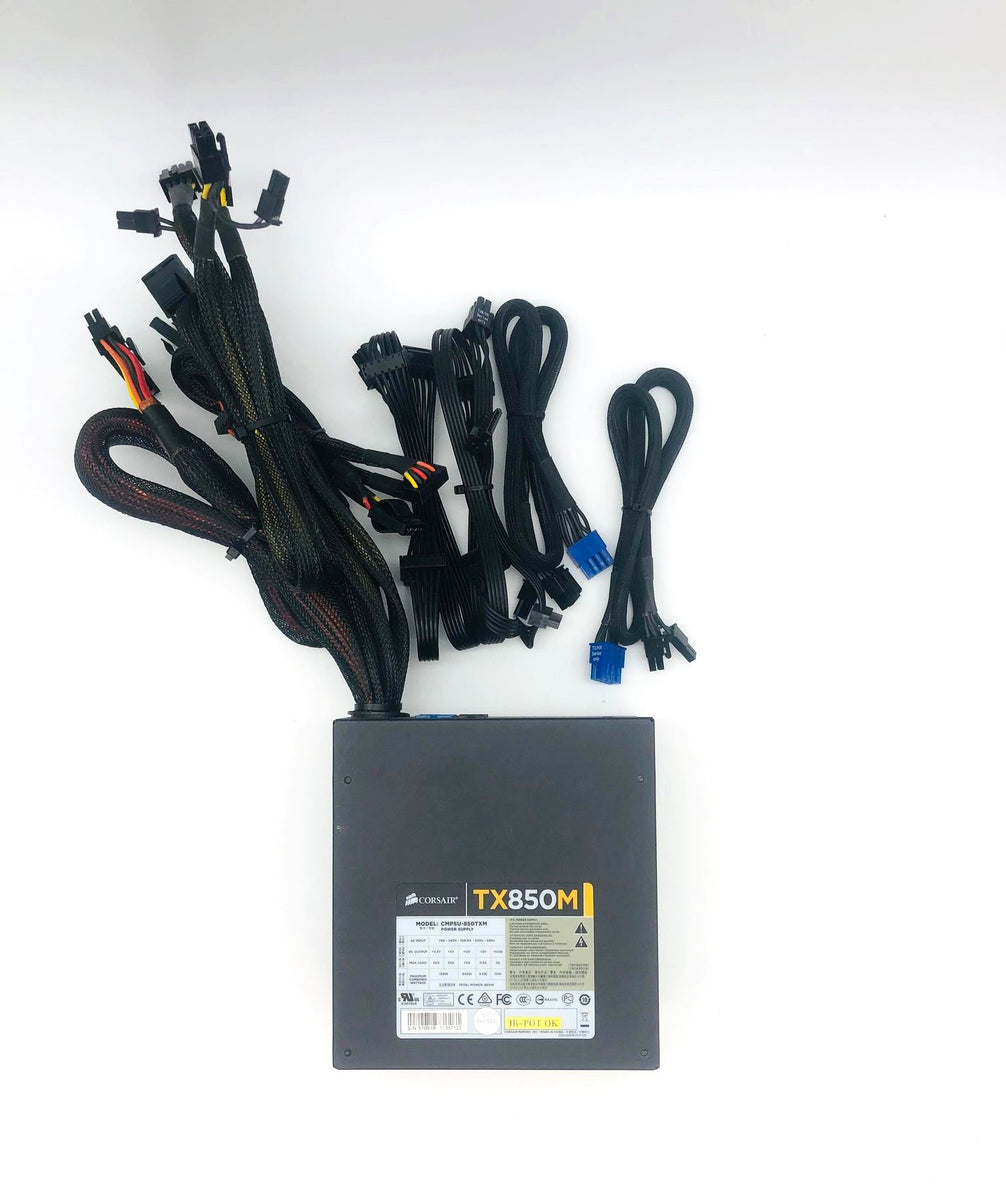 CORSAIR TX850M, 850W Power Supply/ nätaggregat – Strängnäs Datorer AB