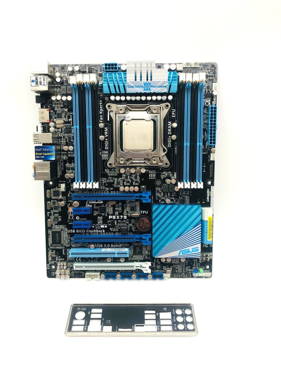 Moderkort Asus P9X79 med Processor i7 3930K – Strängnäs Datorer AB