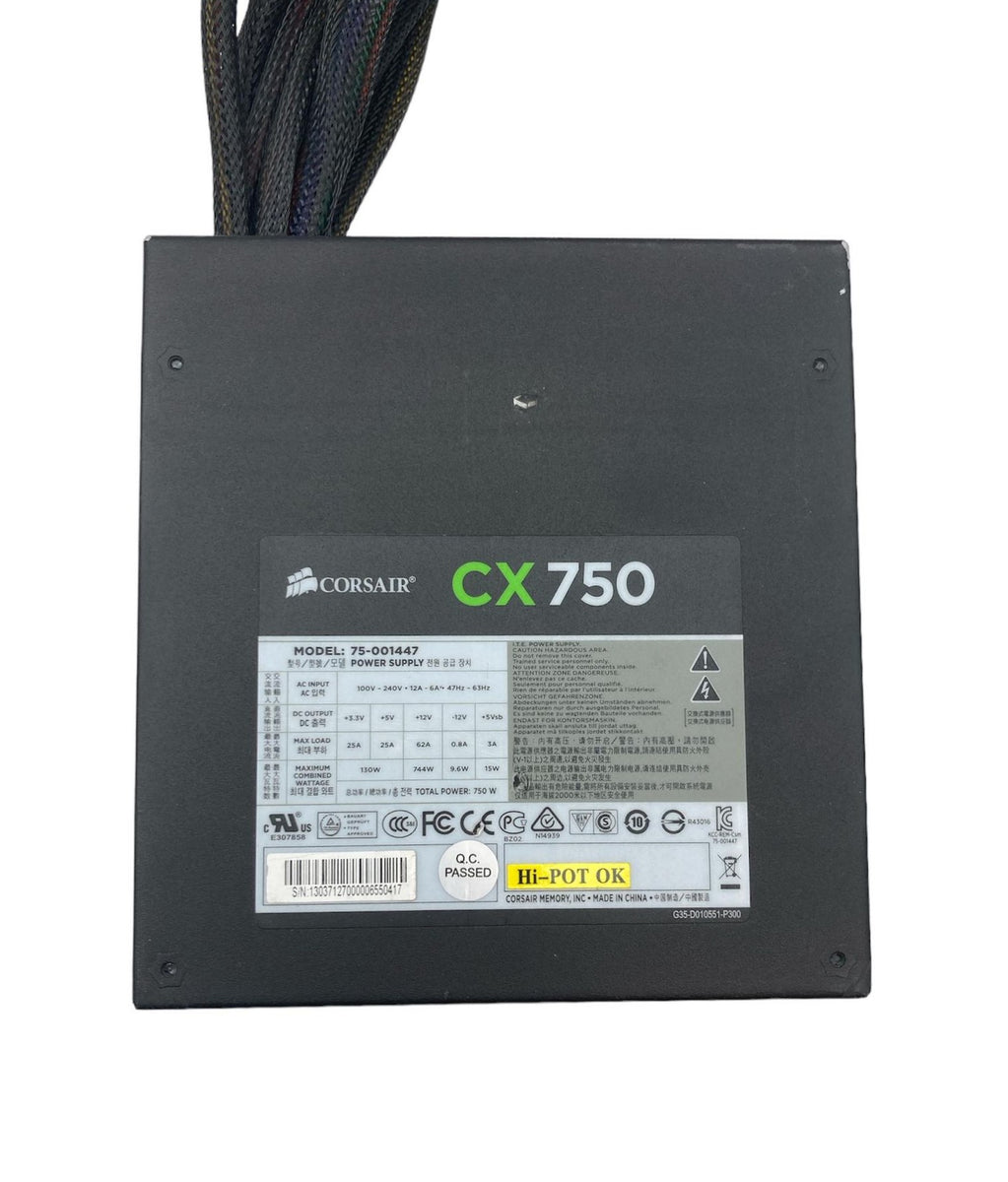 Corsair cx750 (750w) Power Supply/ nätaggregat – Strängnäs Datorer AB