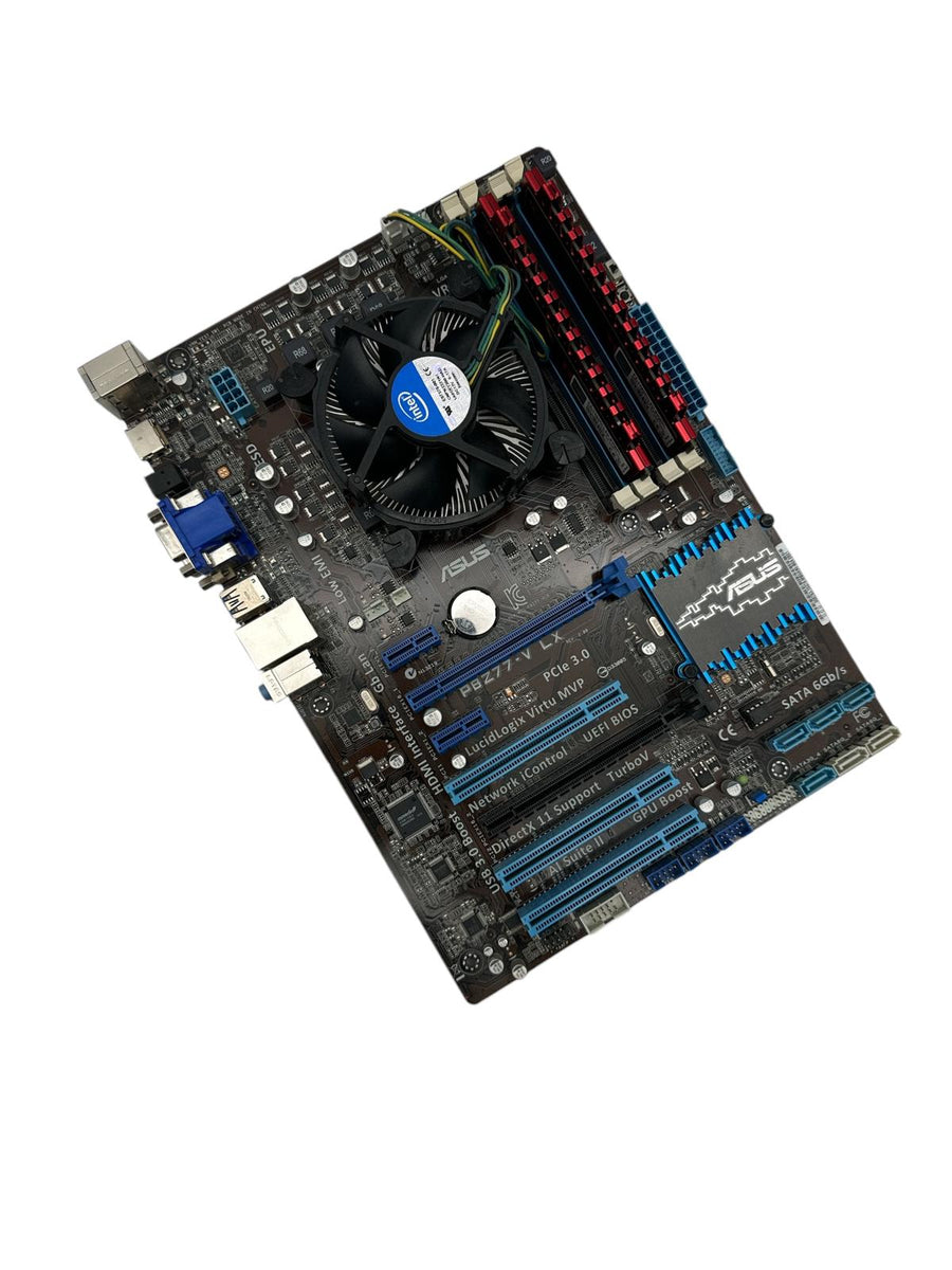 Moderkort Asus med Processor intel core i5 3450 3.1 GHz och RAM minne ...